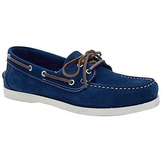 TBS Phenis D8, Chaussures Bateau Hommes, Bleu (Cobalt), 45 EU