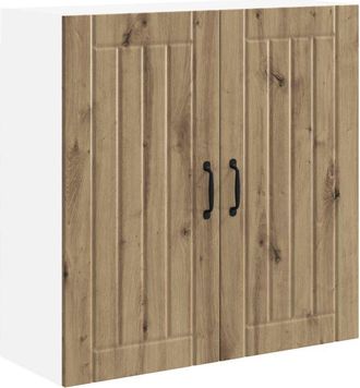 vidaXL vidaXL Armoire de cuisine Lucca Ch&ecirc;ne artisanal 80 x 31 x 80 cm