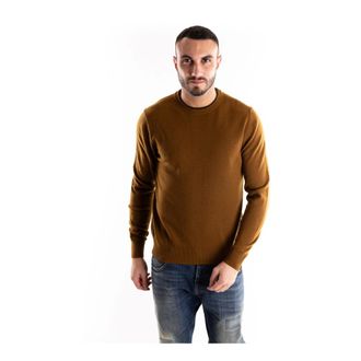 Paolo Pecora Herren, Strickwaren, Braun, XLGröße