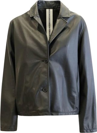 S.W.O.R.D 6.6.44 S.w.o.r.d 6.6.44, Femme, Vestes, Noir, Taille: 42 FR Se25-8392 Leather Jacket