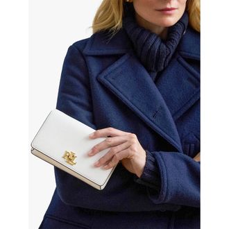 Lauren Ralph Lauren Handtasche LAUREN RALPH LAUREN Turn-Lock 432915377014 Wei&szlig;