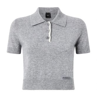 Pinko Pinko T-Shirts und Poloshirts - - Tops - Damen - Grau - L