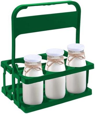 Generic Organisateur de bouteille de vin - Support de bouteille de lait r&eacute;utilisable, support de r&eacute;cipient de lait pliable | Support dorganisateur de bouteill
