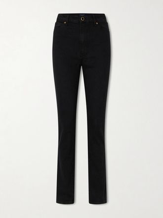 Khaite Jean Slim Taille Haute Daria - Noir