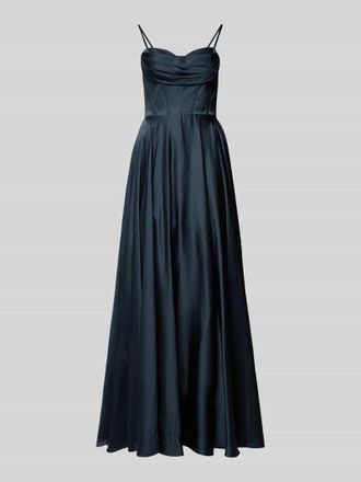 Mascara Abendkleid mit Wasserfall-Ausschnitt