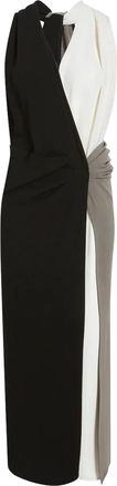 Proenza Schouler Knielanges Kleid - Schwarz
