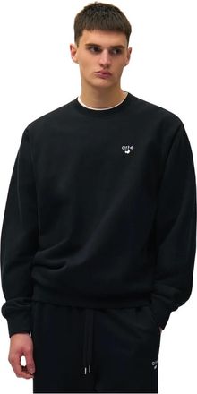 Arte Homme, Sweatshirts et sweats &agrave; capuche, Noir, Taille: 2XL Crewneck SweaT-shirt