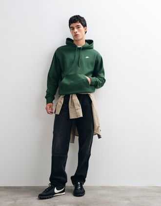 Nike Club Kapuzenpullover in Gr&uuml;n