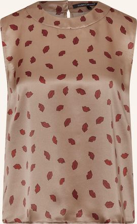 Luisa Cerano Luisa Cerano Blusentop Aus Seide beige