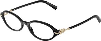 Tiffany & Co. Monture optique ovale - Femme - Accessoires - Noir - Taille: 51 MM