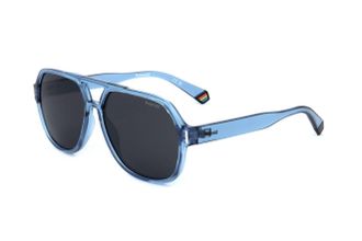 Polaroid Pld 6193/s PJP/M9 BLUE Sunglasses Unisex Polycarbonate, Standard, 57