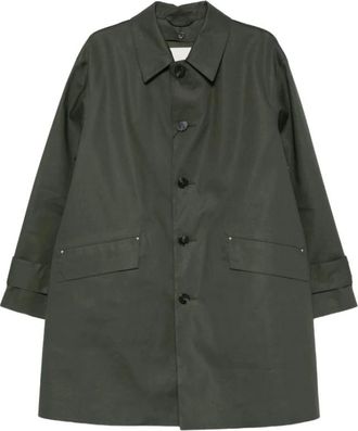 Mackintosh Humbie SL Coat - Homme - Manteaux - Vert - Taille: 2XS