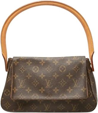 Louis Vuitton Pre-owned Mini Looping - Femme - Pre-owned - Brun - Taille: ONE Size