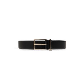 Tom Ford Homme, Accessoires, Noir, Taille: 80 CM Ceinture en cuir &agrave; boucle T