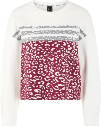 Marc Cain Sweatshirt Made in Germany - - Knitwear - Damen - Mehrfarbig - XL