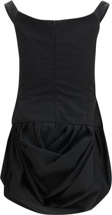 Magda Butrym Bubble-Skirt Puffed Dress - Black