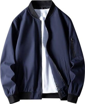 Generic Veste Imperméable Outdoor Homme Zip Multipoches Résistante aux Intempéries