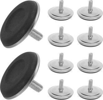 Valiclud ORFOFE 10 St&uuml;ck M&ouml;belfu&szlig; Verstellbar M&ouml;belf&uuml;&szlig;e Metallf&uuml;&szlig;e F&uuml;r M&ouml;bel Furniture Leg Supports M&ouml;bel Aus Rostfreiem Stahlst&uuml;tzen F&uuml;&szlig;e Verstellbare M&ouml;belbe