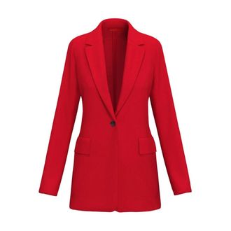 Marella Femme, Vestes, Rouge, Taille: 42 FR Emme Jacket