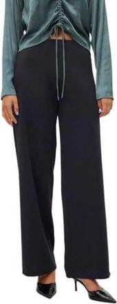 Vero Moda Vero Moda Vmberlin Zamira MW Pantalon Large Noos pour Femme, Bleu-Gris, S / 30L