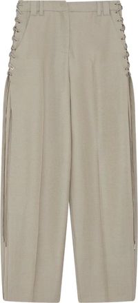 Marella Femme, Pantalons, Beige, Taille: 34 FR Wide Pantalons