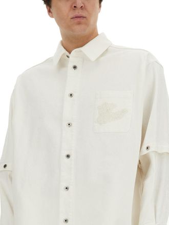 Off-white 90s Cotton Overshirt - White