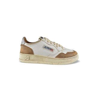 Autry Femme, Chaussures, Blanc, Taille: 36 EU Super Vintage Low Baskets