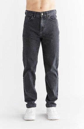 Evermind Herren vegan Jeans Regular Fit Carbon Grau