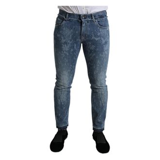 Dolce & Gabbana Wundersch&ouml;ne Skinny Jeans - - Jeans - Herren - Blau - 5XL