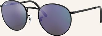 Ray-Ban Sonnenbrille rb3637 New Round schwarz