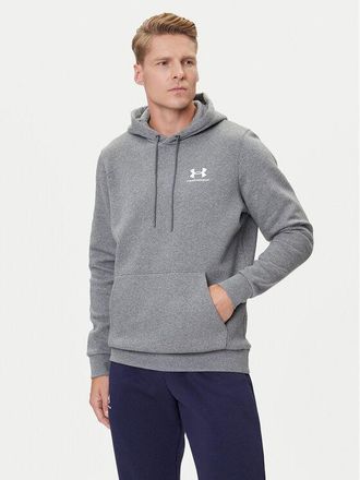 Under Armour Sweatshirt UA Essential Fleece Hoodie 1373880 Grau Regular Fit