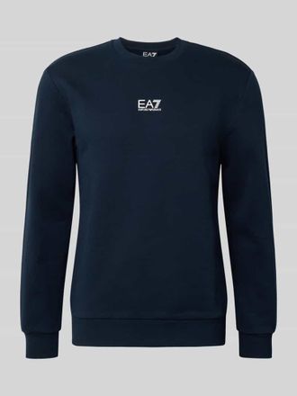 Emporio Armani Sweatshirt mit Label-Detail