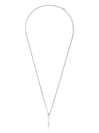 Maison Margiela collier &agrave; pendentif Minimal - Argent