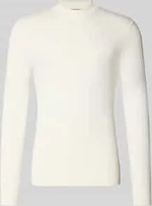 Antony Morato Slim Fit Strickpullover aus Viskose-Mix mit Stehkragen
