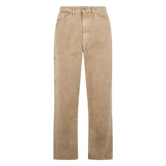 Diesel Jean droit - Homme - Jeans - Beige - Taille: W30