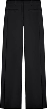 Courr&egrave;ges Hose mit Falten - Schwarz