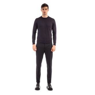 Drumohr Rundhals-Strickwaren - - Knitwear - Herren - Schwarzk - L