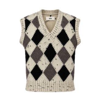 SOLOTRE V-Ausschnitt Strickware - - Knitwear - Damen - Mehrfarbig - L