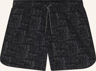 HUGO BOSS Hugo Badeshort Rik grau