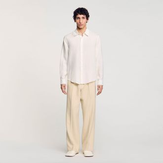 Sandro Chemise en lin