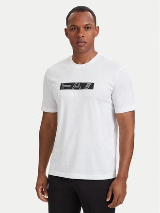 Emporio Armani T-Shirt 7M002415 AF10375 M0003 Wei&szlig; Regular Fit
