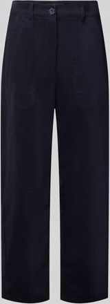 Marc Cain Straight Fit Hose aus Baumwoll-Mix
