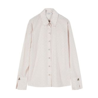 Patrizia Pepe Damen, Blusen & Hemden, Beige, SGr&ouml;&szlig;e