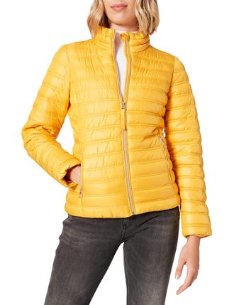 Tom Tailor Damen 1026519 Ultra Lightweight Steppjacke, 27507-Golden Pumpkin, XS