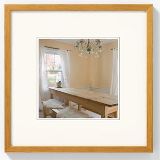 Walther Design BP150E Peppers Bilderrahmen, Holz, 15x15 cm, eiche