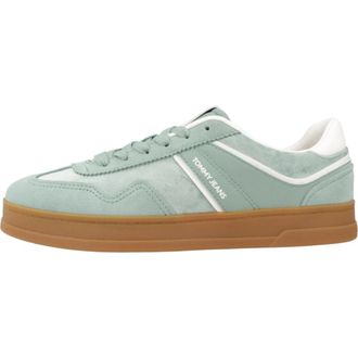 Tommy Jeans Greenwich Sneakers - - Shoes - Damen - Gr&uuml;n - 39 EU