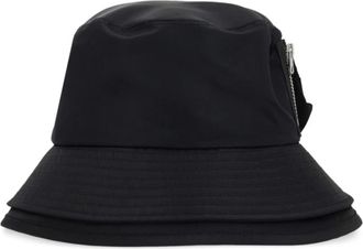 sacai unisex, Accessoires, Noir, Taille: L Double Visor Hat