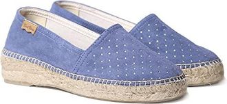 Toni Pons Espadrille Femme en Daim - Eddy-St - Indigo, 40 EU
