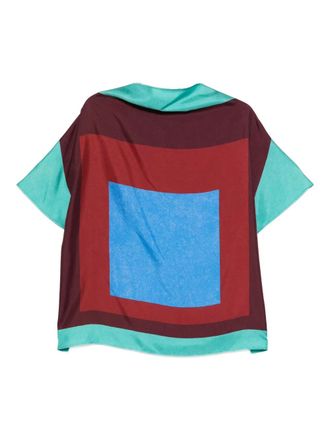 Loewe haut &agrave; imprim&eacute; g&eacute;om&eacute;trique - Vert