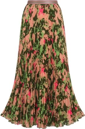 Mr & Mrs Italy Jupe longue pliss&eacute;e - Femme - Jupes - Multicolore - Taille: 34 FR